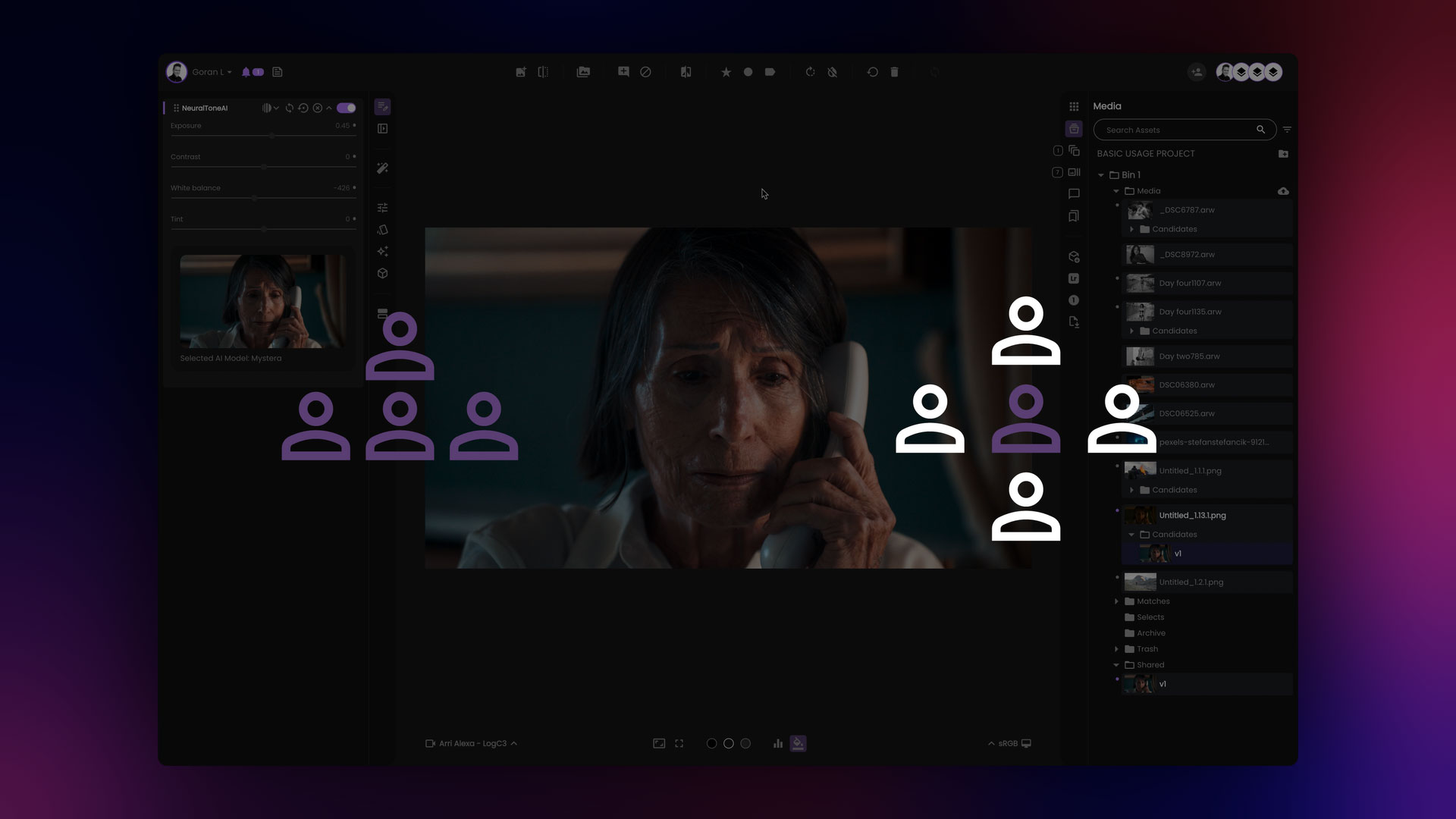 fylm.ai - Colour Grading and Collaboration Software in Cloud